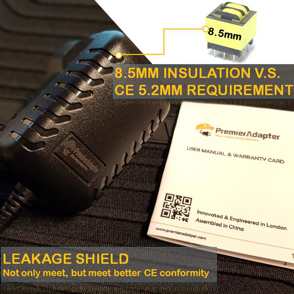 AC Power Cord 2 Prong Used for SINGER CE-200 CE-250 CE-300 350 Sewing ...